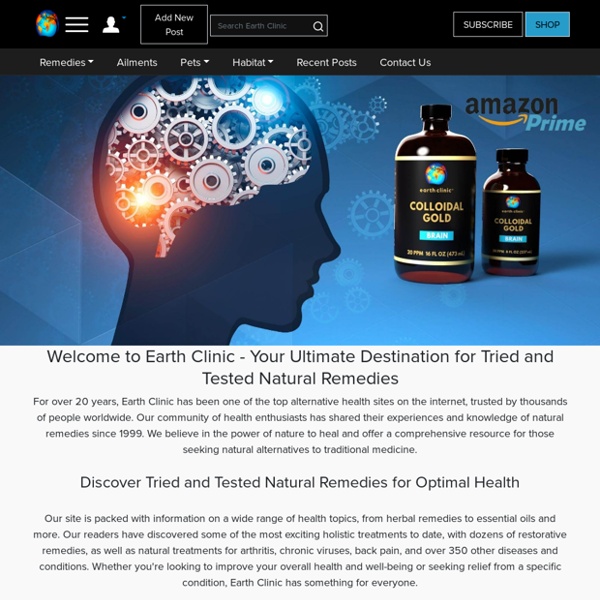 Earth Clinic Folk Remedies And Holistic Cures Pearltrees