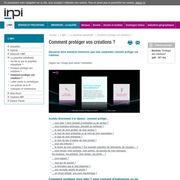 Comment protéger vos créations ? | Pearltrees Comment protéger vos créations ? | Pearltrees