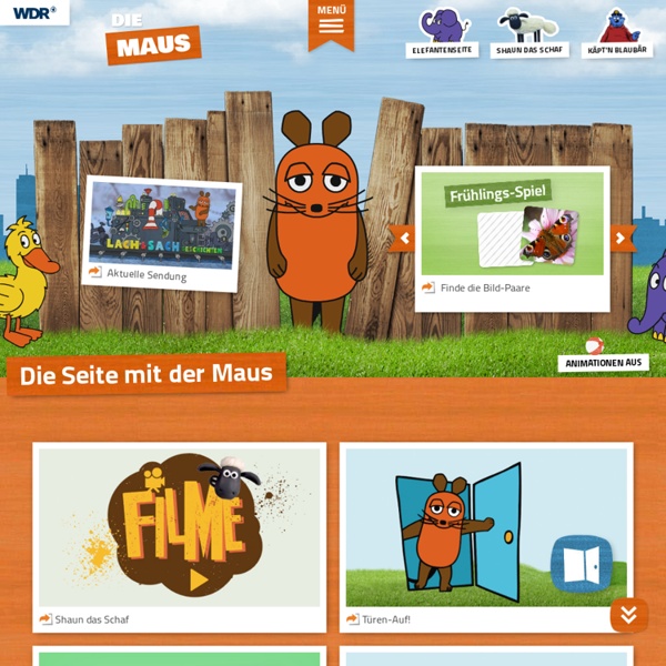Neues von der Maus - Die Seite mit der Maus - WDR Fernsehen | Pearltrees