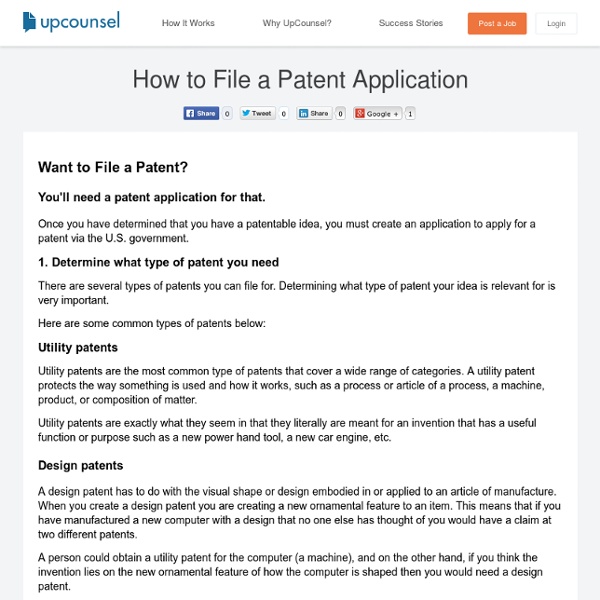 How to File a Patent Application | Pearltrees How to File a Patent Application | Pearltrees
