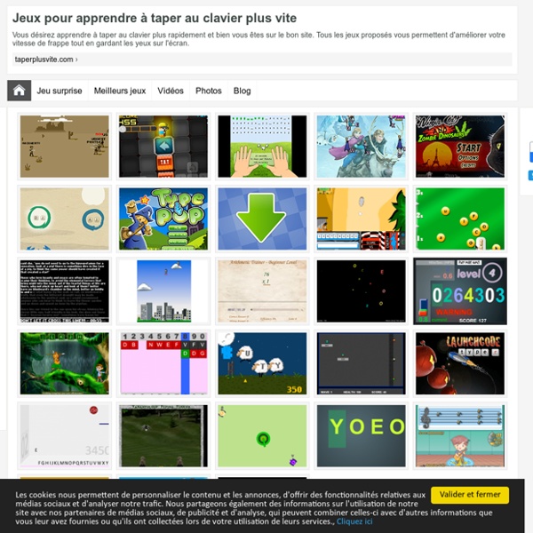 Jeux pour apprendre à taper au clavier plus vite | Pearltrees Jeux pour apprendre à taper au clavier plus vite | Pearltrees