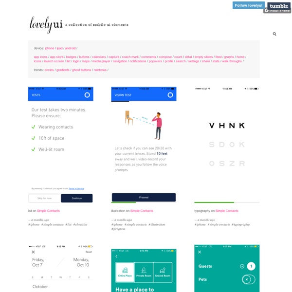 Lovely ui | Pearltrees