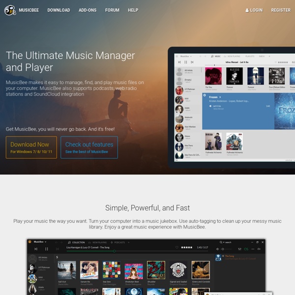 MusicBee - The Ultimate Music Manager and Player | Pearltrees MusicBee - The Ultimate Music Manager and Player | Pearltrees