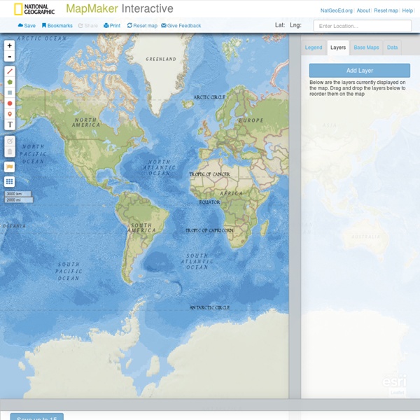 NatGeo Mapmaker Interactive | Pearltrees