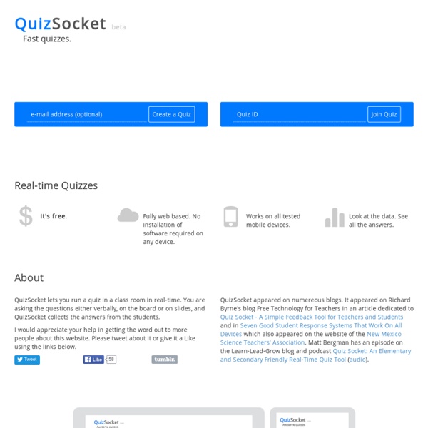 Quiz Socket Pearltrees 