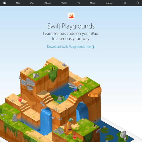 Swift Playgrounds - Preview - Apple | Pearltrees