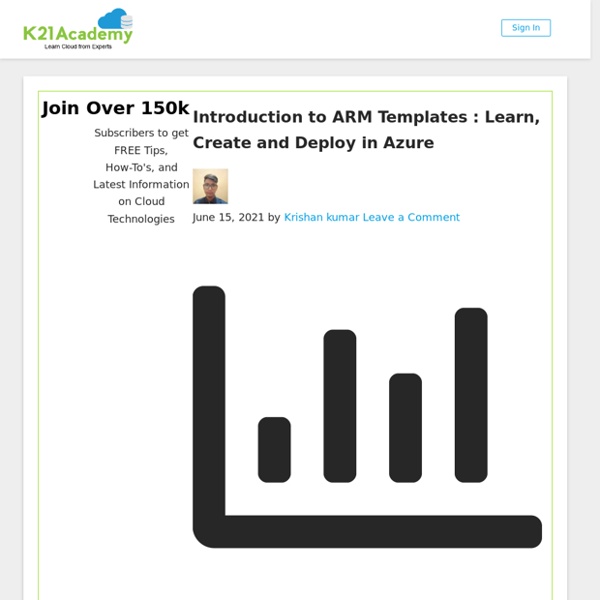 ARM Template Azure Resource Manager For Beginners Pearltrees