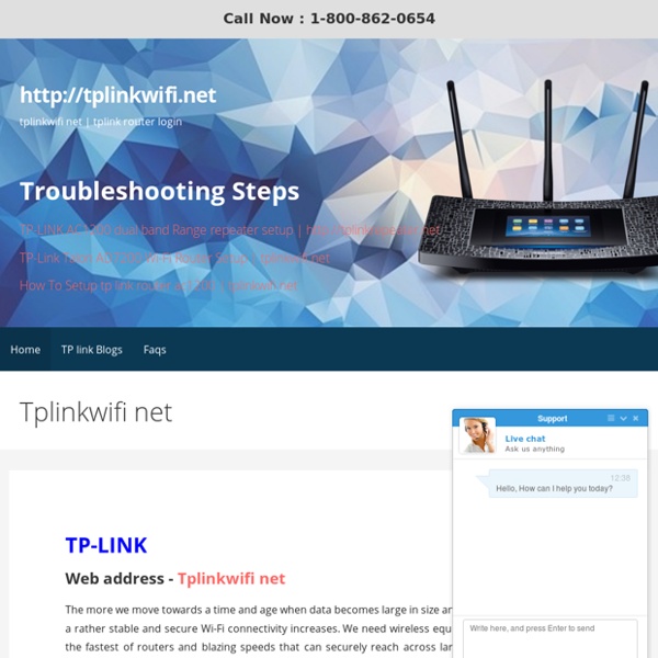 Tplink Wifi Router Setup Pearltrees