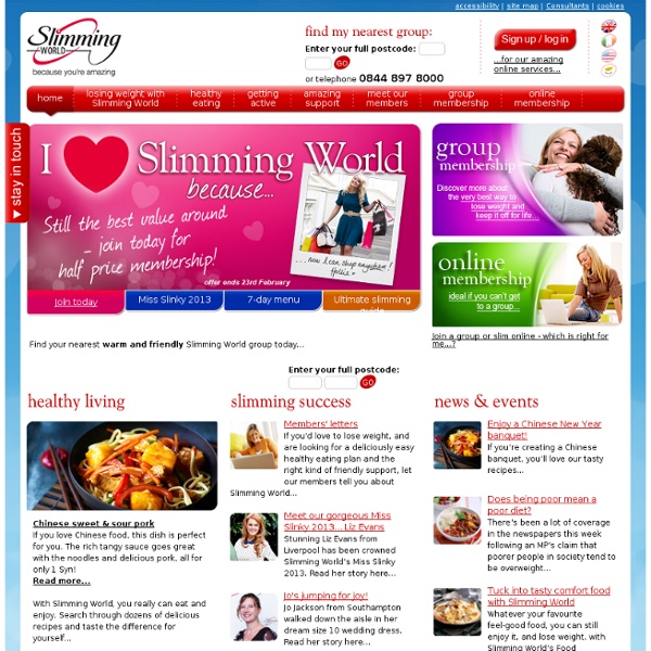 Welcome To Slimming World The Club With The Big Heart Pearltrees