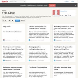 Yelp Clone | Pearltrees
