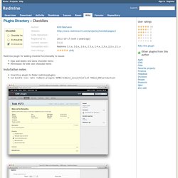 Plugins redmine | Pearltrees