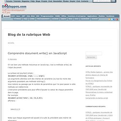 Conseils Javascript | Pearltrees
