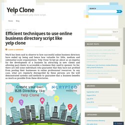 Yelp Clone | Pearltrees