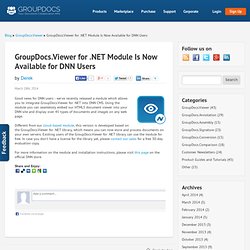 GroupDocs (groupdocs) | Pearltrees