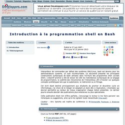 LInux / unix / bash / Geektool | Pearltrees