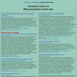 ADA - PROGRAMMING | Pearltrees