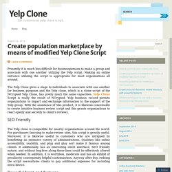 Yelp Clone | Pearltrees