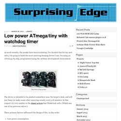 Arduino-low power | Pearltrees