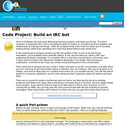 IRC bots | Pearltrees
