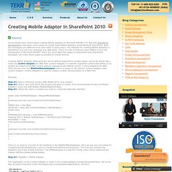 Program - SharePoint | Pearltrees