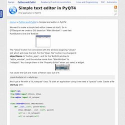 PyQt4 | Pearltrees