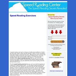 Speedreading - OnlineLearning | Pearltrees