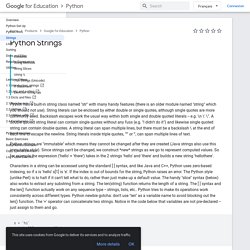 Google Python Class | Pearltrees