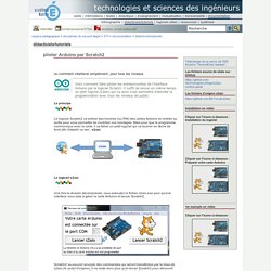 Programmation graphique avec Arduino | Pearltrees