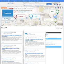 Yelp Clone | Pearltrees