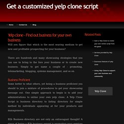 Yelp Clone | Pearltrees